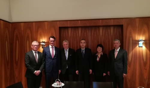 Han Jun Led Delegation to Germany